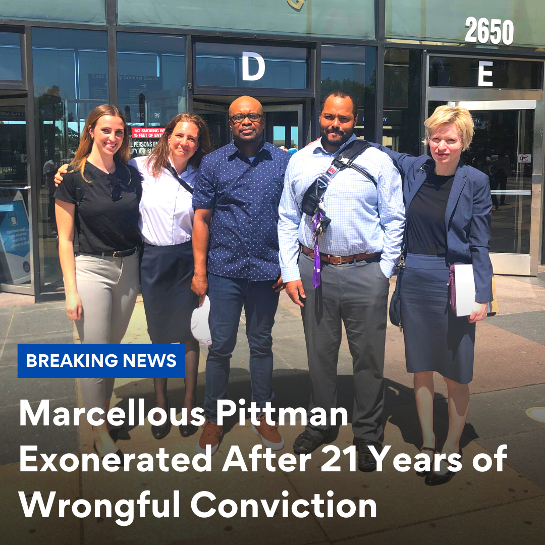 Marcellous Pittman Exonerated After 21 Years of Wrongful Conviction ...
