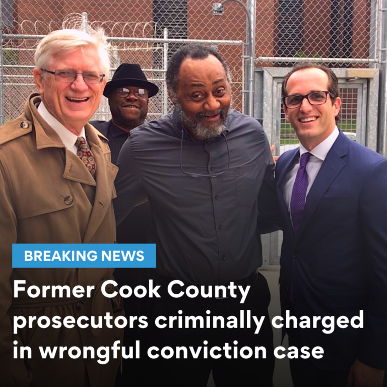BREAKING: Former Cook County Prosecutors Criminally Charged in Wrongful ...