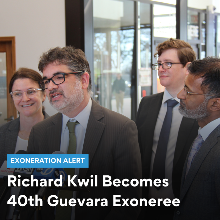 Richard Kwil Becomes 40th Guevara Exoneree - The Exoneration Project
