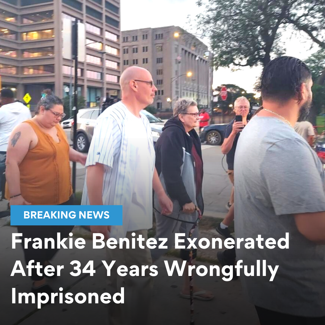 Frankie Benitez Exonerated After 34 Years Wrongfully Imprisoned - The ...
