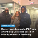 Darien Harris Exonerated 12 Years After Being Convicted Based on Blind ...