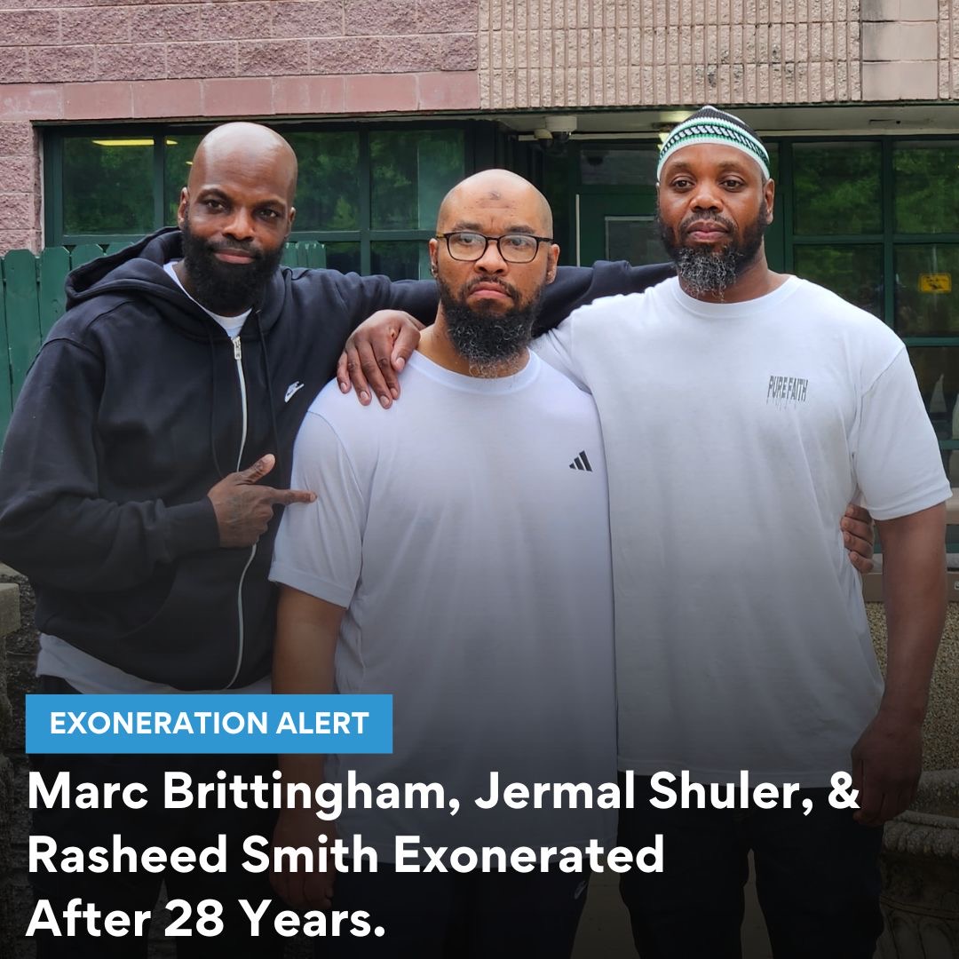 BREAKING: Three Men Are Exonerated in Philadelphia After 28 Years of ...